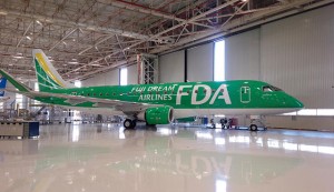 FDA、11号機はグリーン 発注機材すべて受領