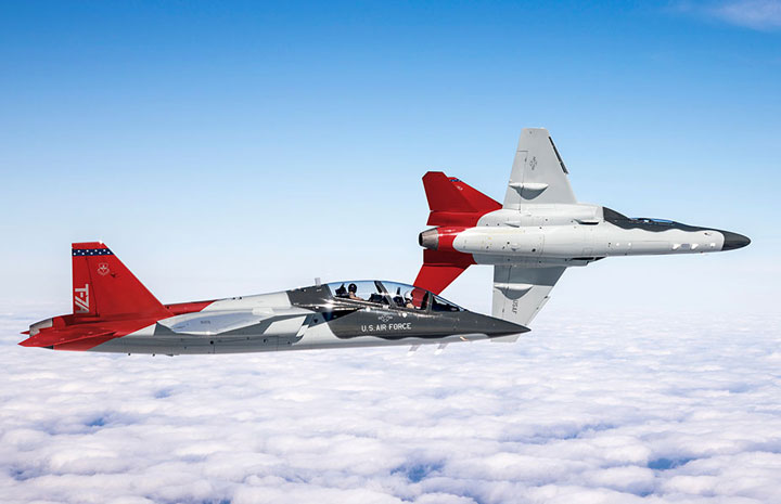 最新練習機T-7A、生産開始 23年までに初納入