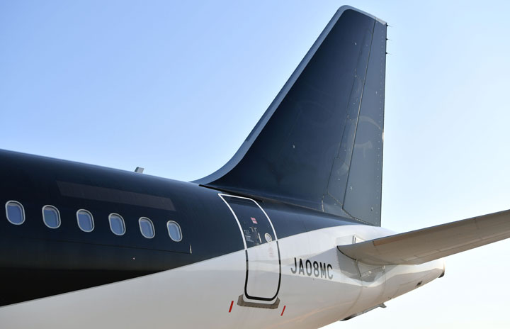 便名は「サンキューゼロハチ」 特集・スターフライヤー初の購入機JA08MCフェリーアウト