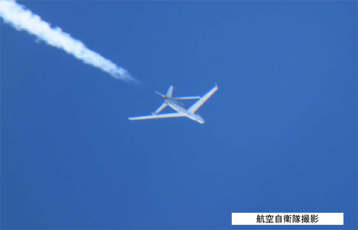 防衛省、中国の無人偵察機を初確認 WZ-7が沖縄飛来