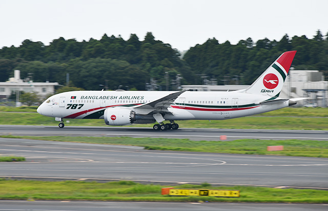 ビーマン・バングラデシュ航空、日本へ初直行便 成田－ダッカ17年ぶり再就航
