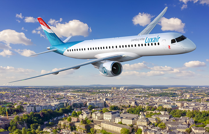 ルクスエア、E195-E2を最大9機導入