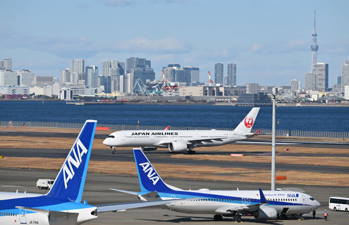 4月の定時到着率、ANA・JALがトップ10返り咲き 首位はアエロメヒコ＝英Cirium調査