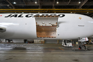 JAL、13年ぶり貨物機公開 767転用、DHLと東アジア協業