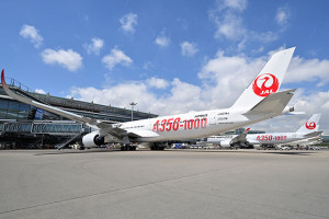 JALのA350-1000、8月に5機体制 年度内8機計画維持