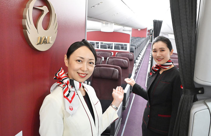 JAL、CAキャリア採用 退職者採用も、8月以降入社