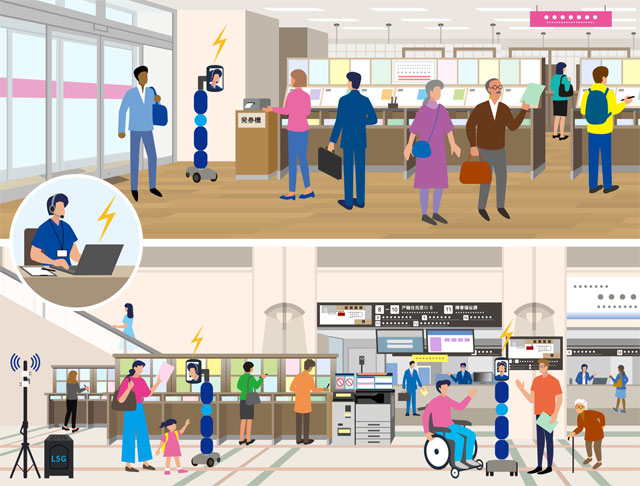 ANA系avatarin、大田区で行政窓口の遠隔実証 アバターロボットで1人2拠点対応